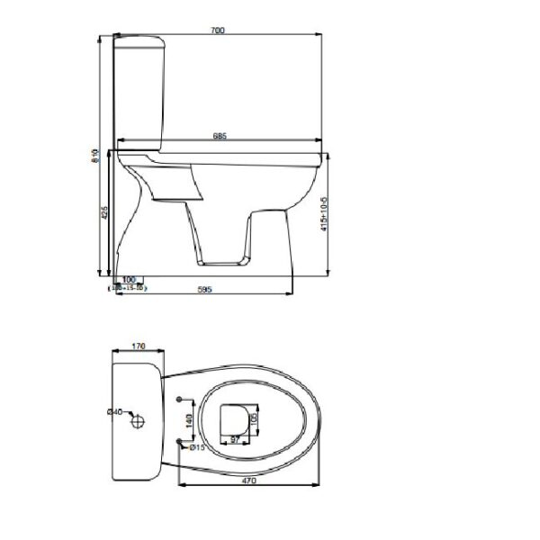Two Piece WC Archives - Porta
