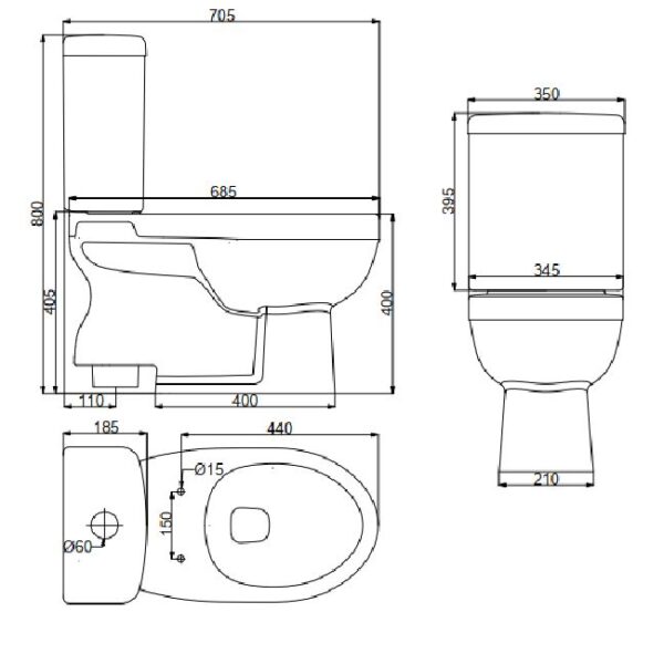 Two Piece WC Archives - Porta